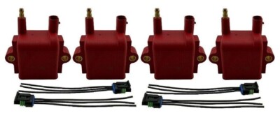 Inductive Dumb 118mJ Ignition Coil Packs FITS SR20 N20 4G63 EJ20 B16 ...