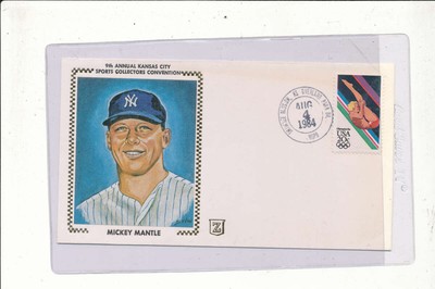 Mickey Mantle 1984 9th annual Kansas City Sports Collectors convention ...