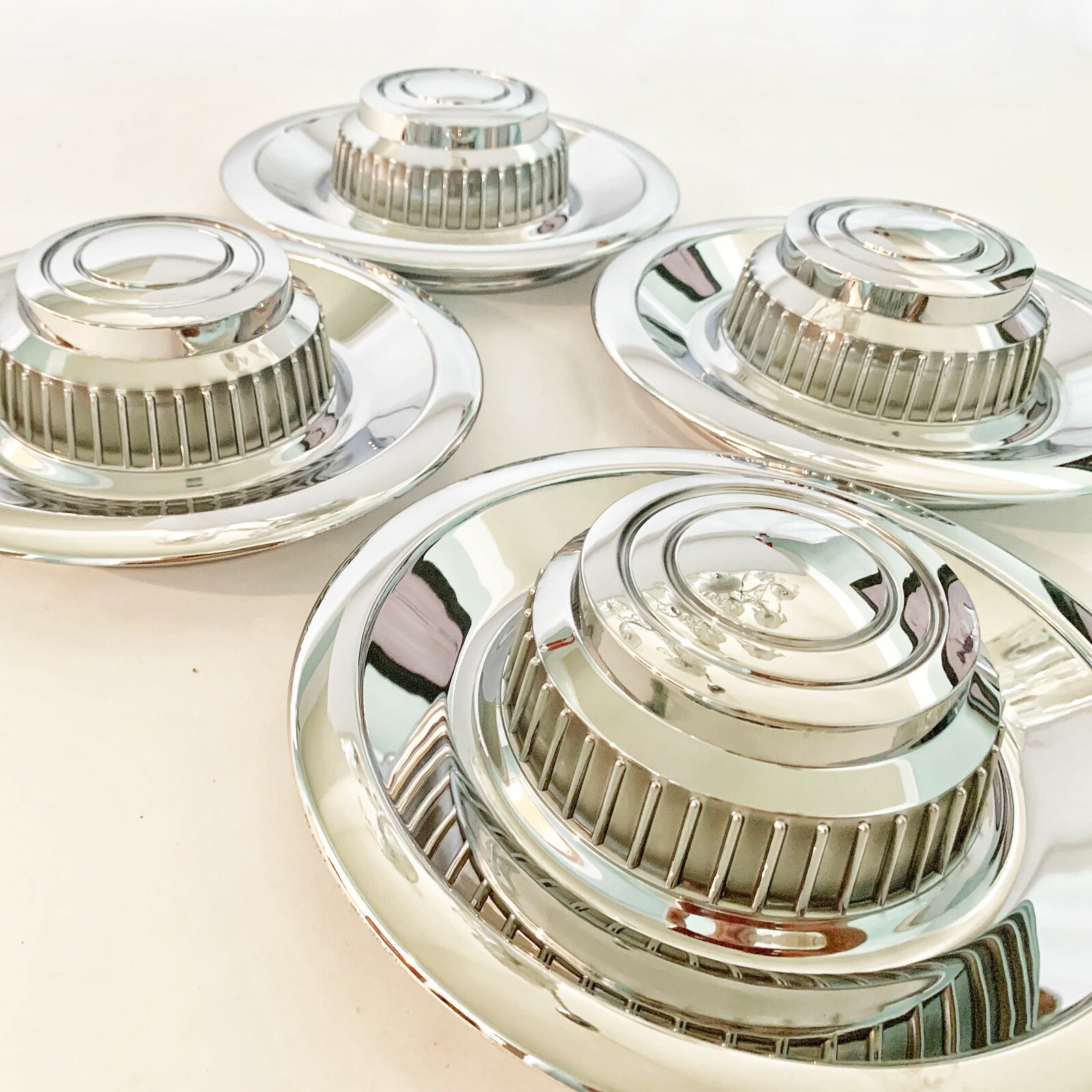 Chevrolet Rally Wheel Center Hub Caps Stock Style (Shortened Height) X ...