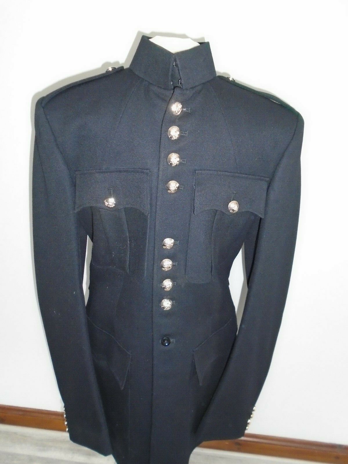 IRISH GUARDS MANS ARMY NO.1 DRESS UNIFORM JACKET CHEST APPROX 36 ...