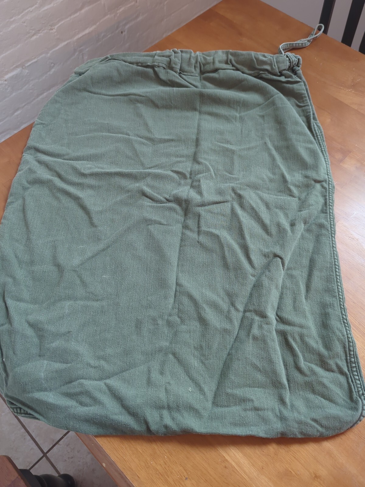 MILITARY BARRACKS BAG US Army Olive Green Large Laundry Bag USGI 100% ...