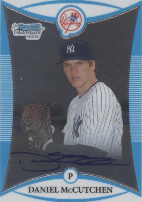 2008 Bowman Chrome - Prospects Prospect Autographs Daniel McCutchen # ...