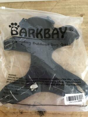 Barkay No Pull Dog Walking Harness NIP Black Large SHIPS FREE | eBay