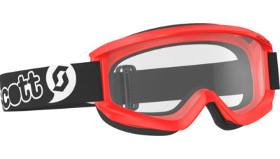NEW SCOTT 272839-0004043 Youth Agent Goggles - Red/Clear -MOTORCYCLE ...