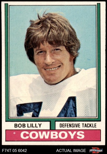 1974 Topps #250 Bob Lilly Cowboys HOF TCU 7 - NM | eBay