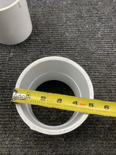 Lot of 2 NIBCO PVC Sch 40 D-2466 Fittings 4" | eBay