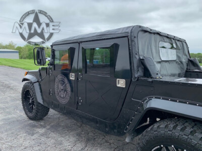 X-PATTERN Aluminum Hard Door Kit W/Manual Roll Down Windows For Humvee ...