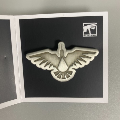 BLOOD RAVENS PIN BADGE WARHAMMER 40,000 KOYO OFFICIAL SPACE MARINES ...
