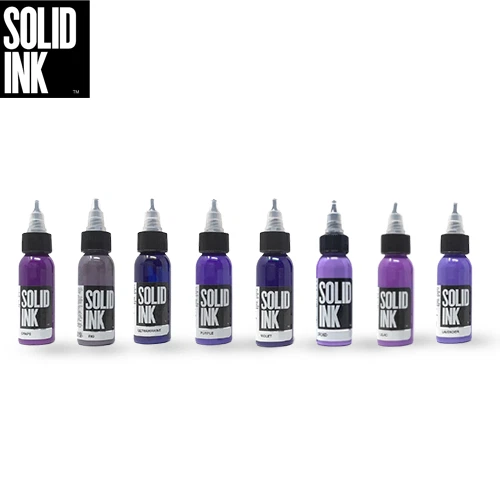 Purple Ink Tattoos