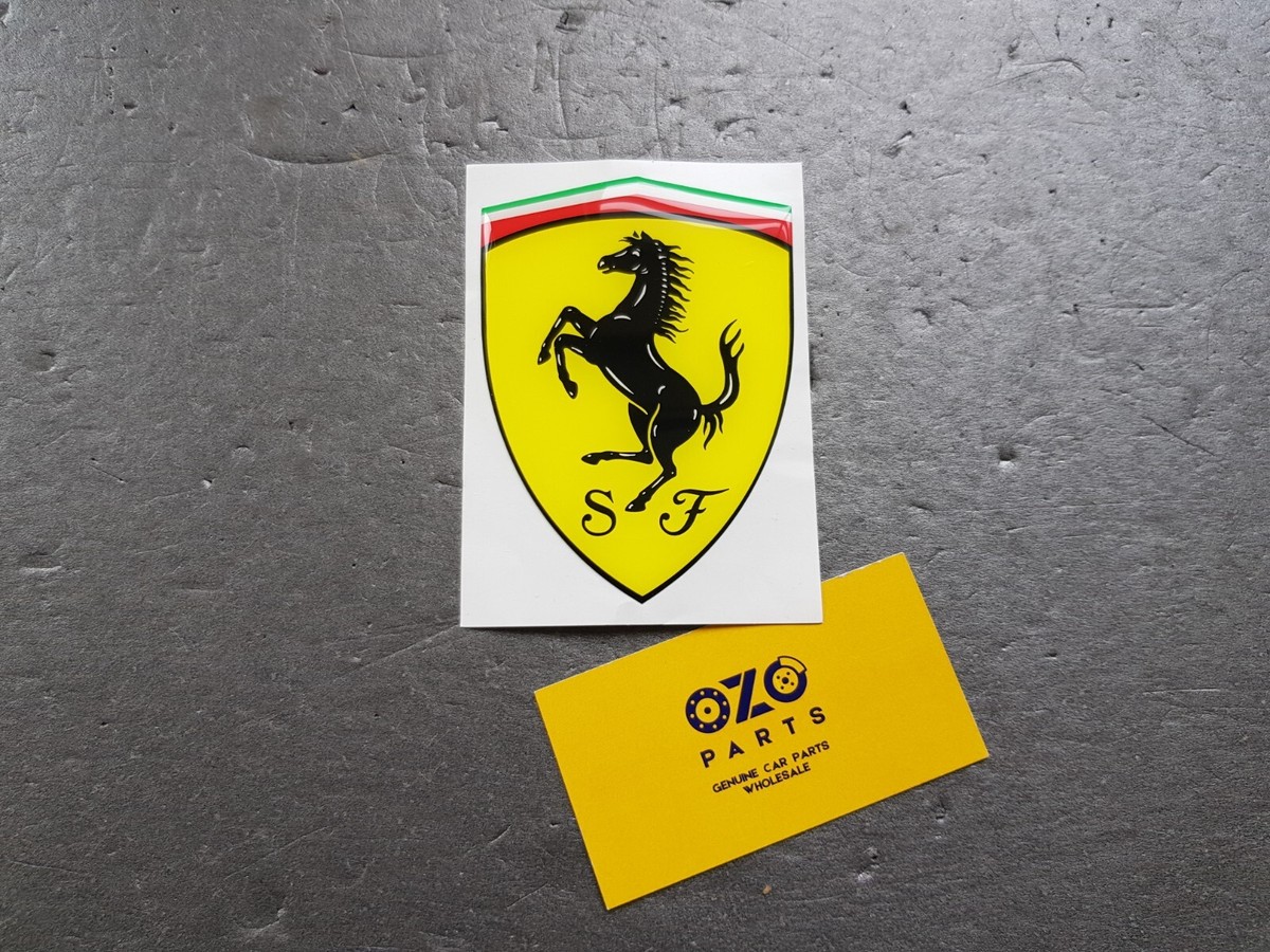 Ferrari Aufkleber Logo Ferrari Paper Sticker – Bike And Wear