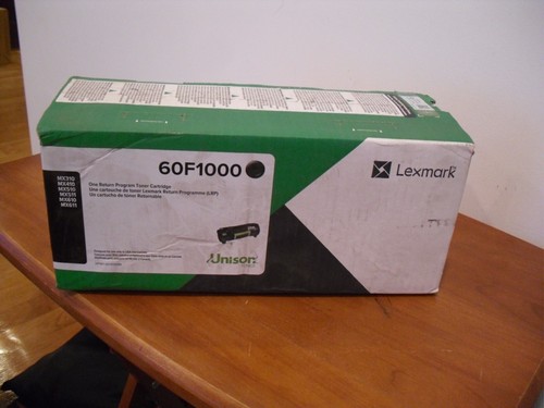 Genuine Lexmark 60F1000 Black Toner Cartridge for MX310/MX410/MX510 ...