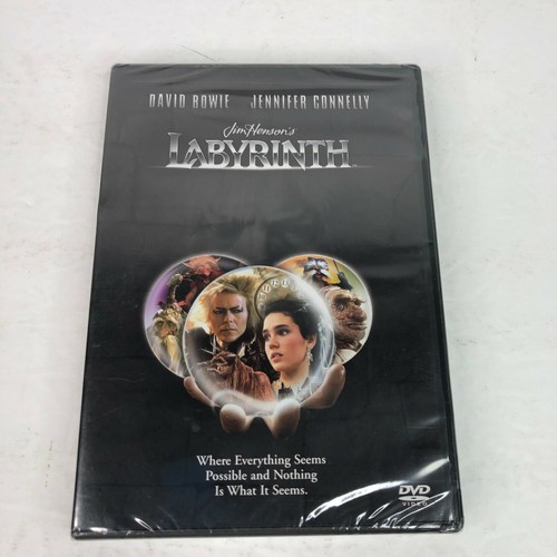 Labyrinth DVD (New Sealed) David Bowie w/ Documentary Jim Henson | eBay