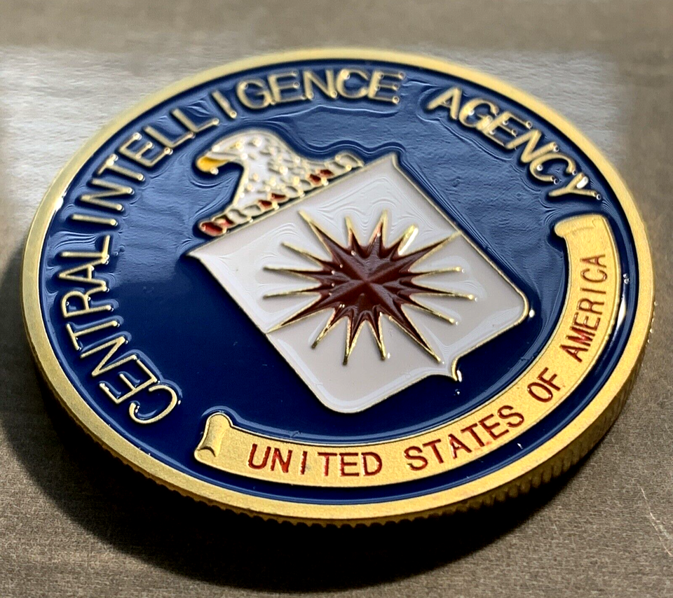 CIA Challenge Coin United States Central Intelligence Agency SPECIAL ...