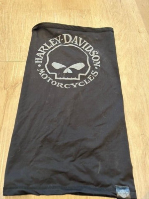 Harley Davidson Neck Gaiter Black Large | eBay