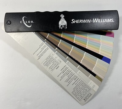 Sherwin-Williams Paint Color Fan Deck 2011 657-2846 Paint Chip Sampler ...