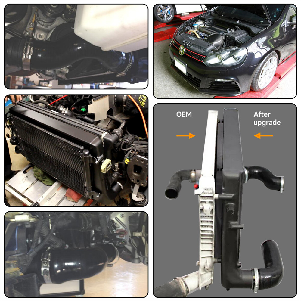 Intercooler Kit For VW Golf Passat Touran Caddy Beetle Audi A3/TT 1.6/2 ...