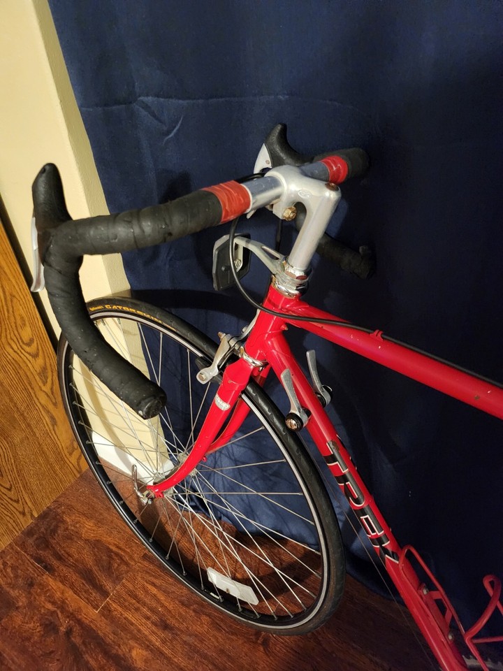 Vintage Trek 400 Mens Touring Steel Road Bike Bicycle RED Matrix Titan ...