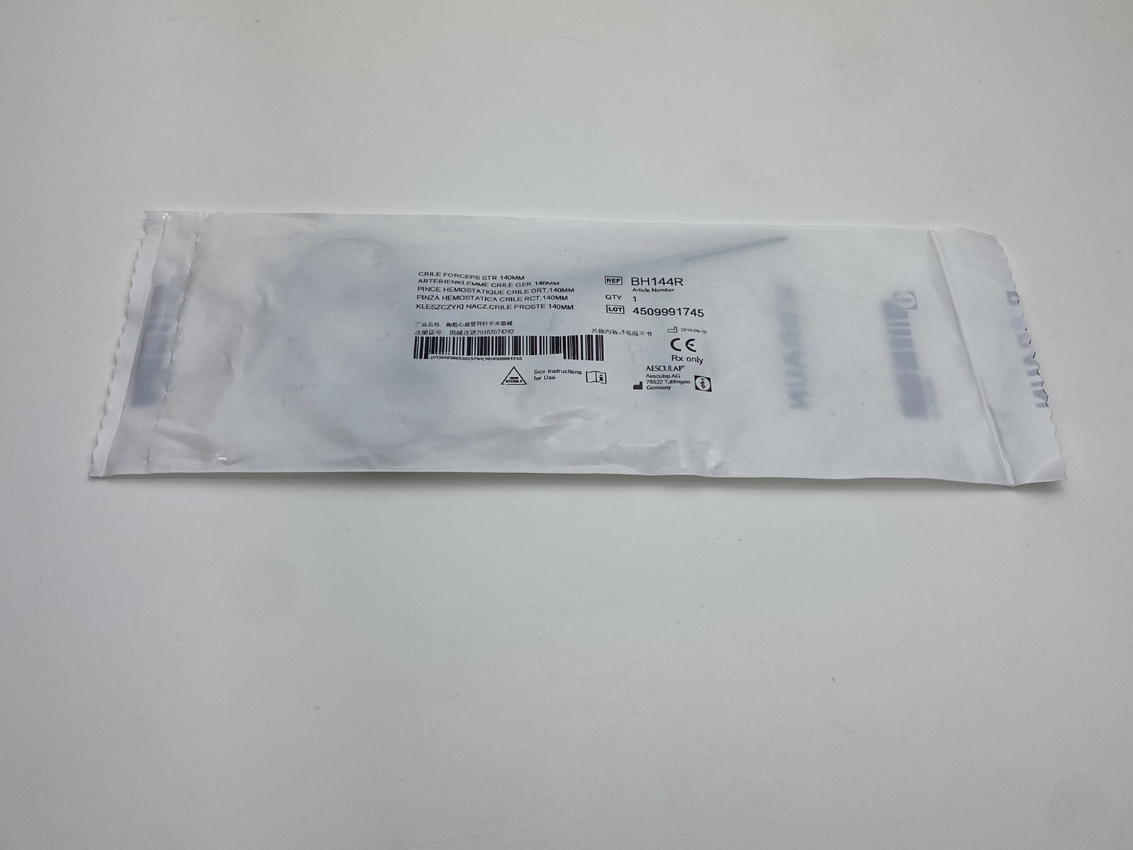 Aesculap BH144R Crile Artery Forceps 5 1/2" for sale online | eBay
