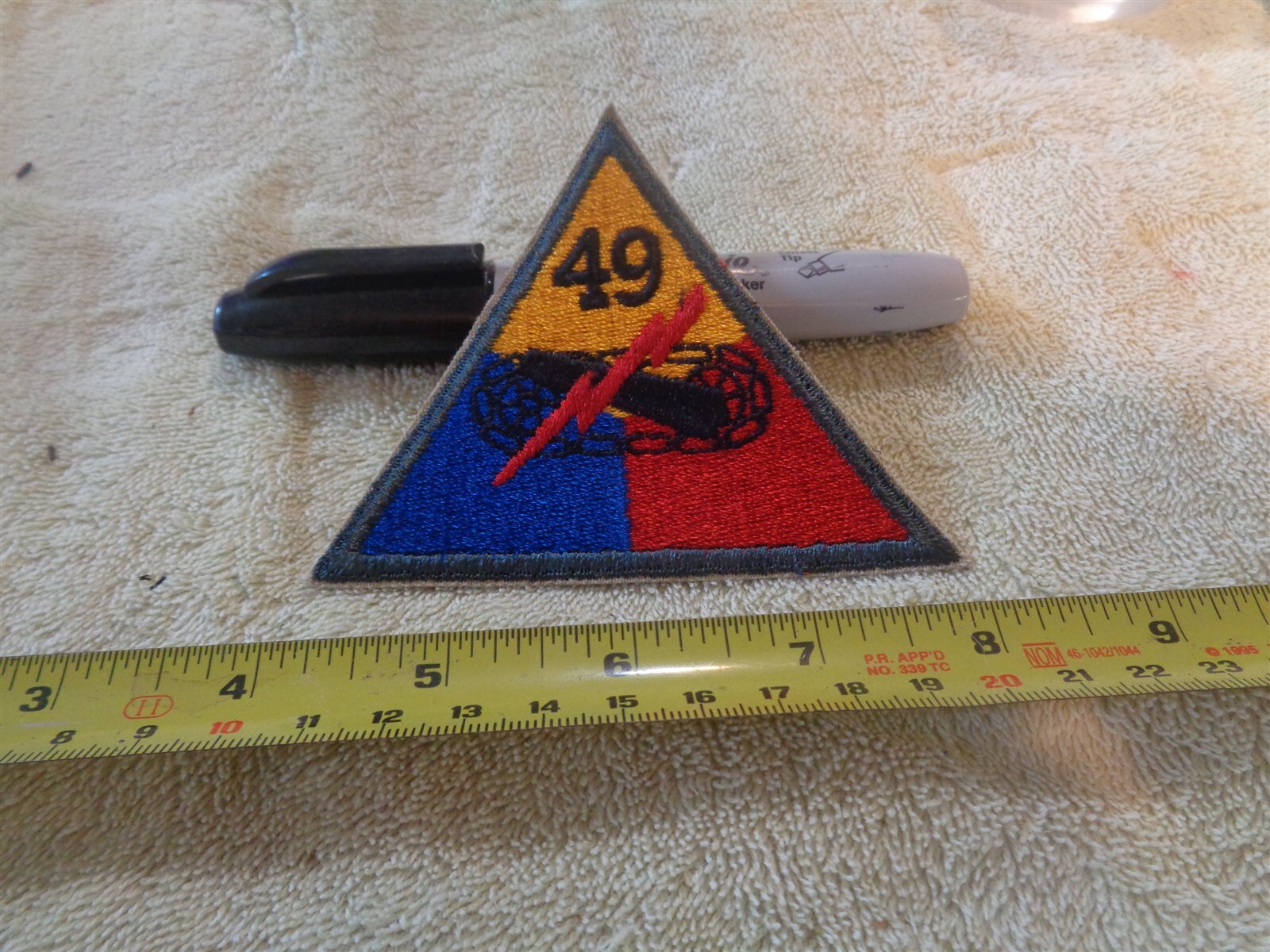 49th Armored Division Color Patch (DRAW#C9) | eBay