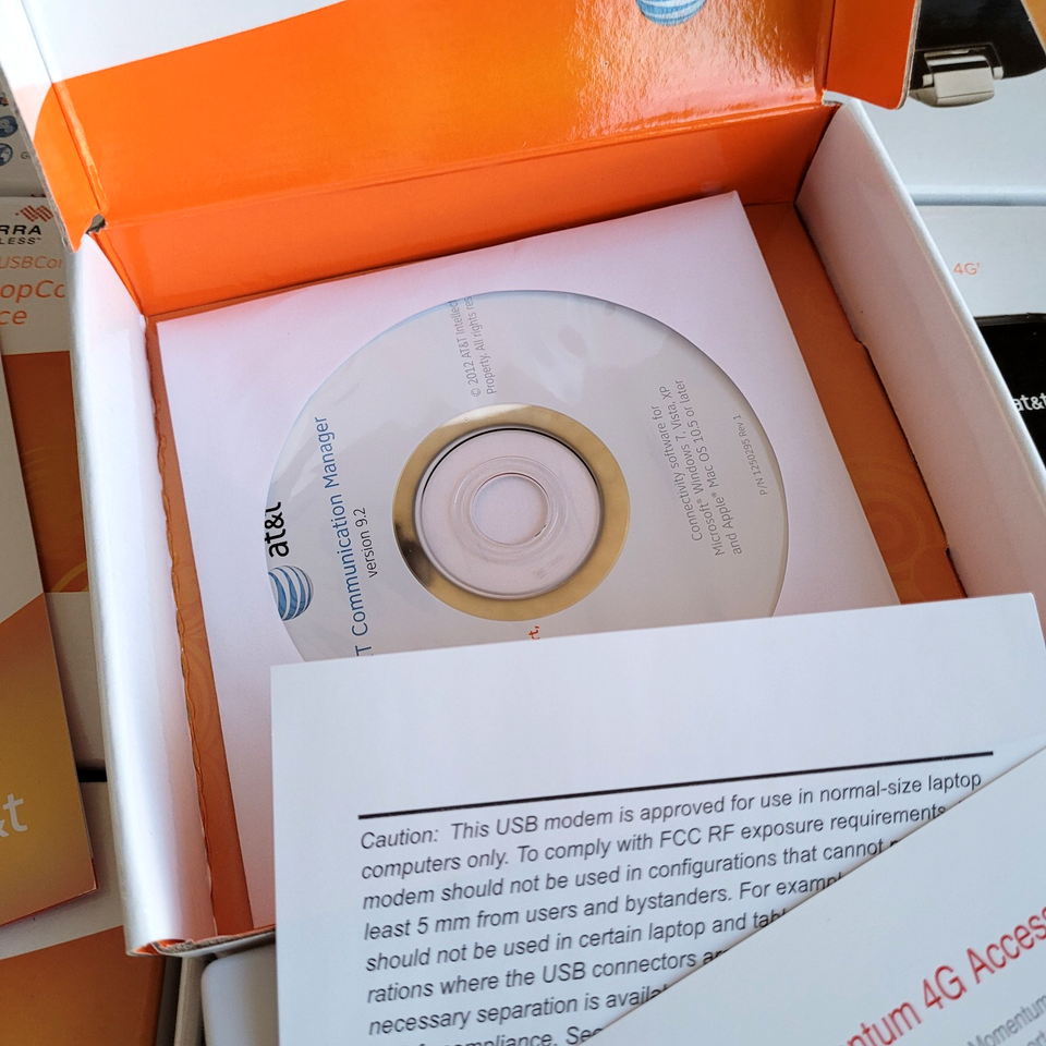 17x Sierra Wireless AT&T Momentum AirCard 313U USBConnect 4G LTE USB ...