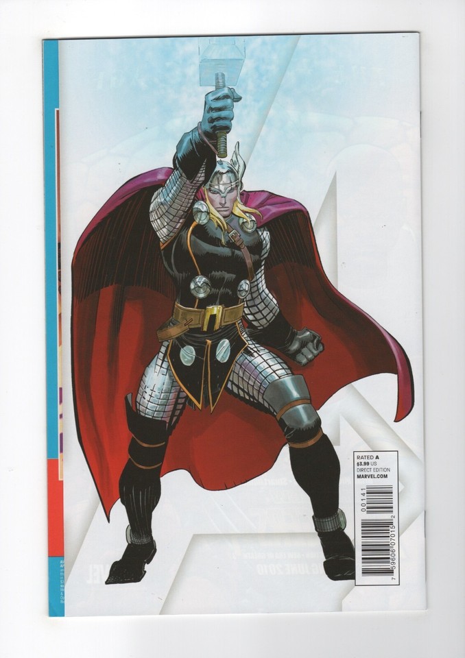 Avengers (Marvel Comics 2010) #1 John Romita Jr. Gatefold Variant NM | eBay