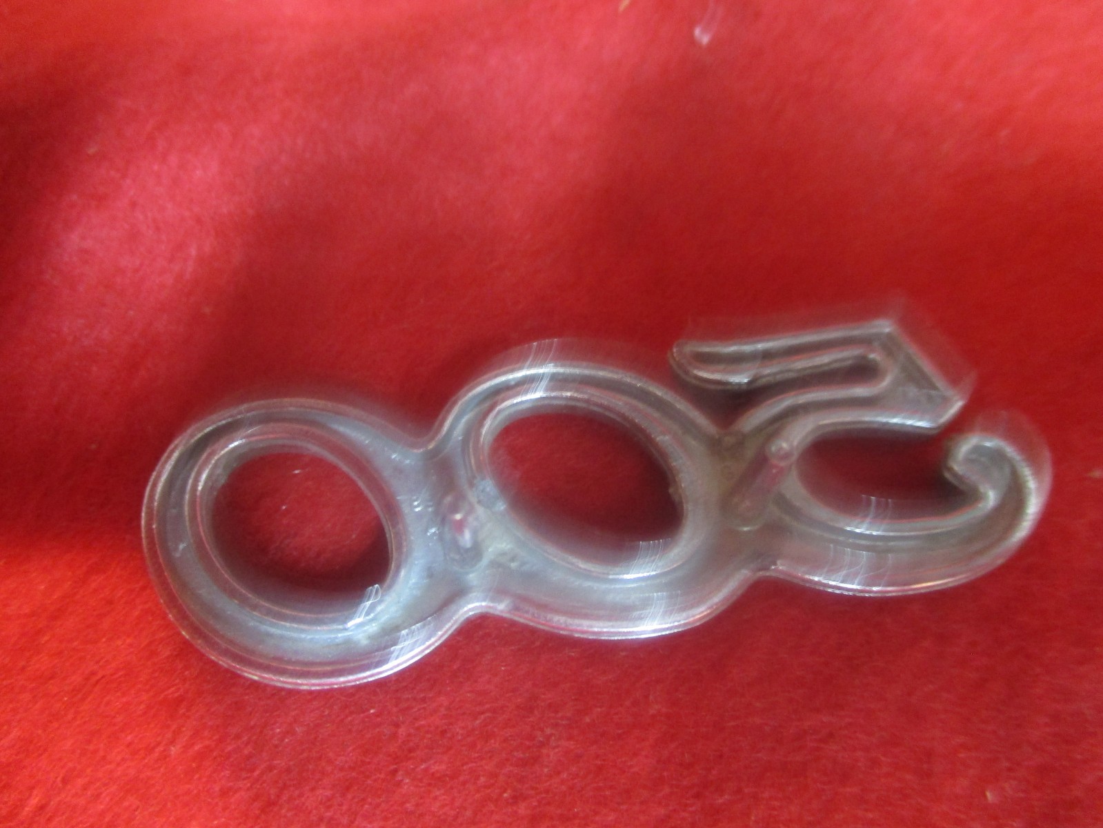 71 72 73 74 ford Galaxie 500 Rear trunk emblem script 500 89C AB 351 21 ...
