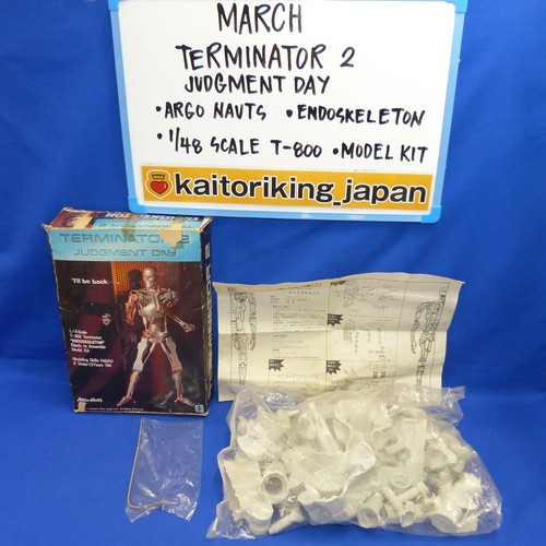 Terminator 2 T‑800 Endoskeleton 1/4 Scale Model Kit ArgoNauts Rare ...