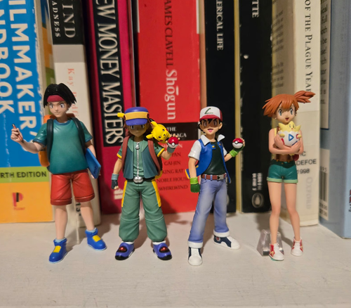 Pokemon Scale World - Ash, Misty, Tracy, Richie | eBay