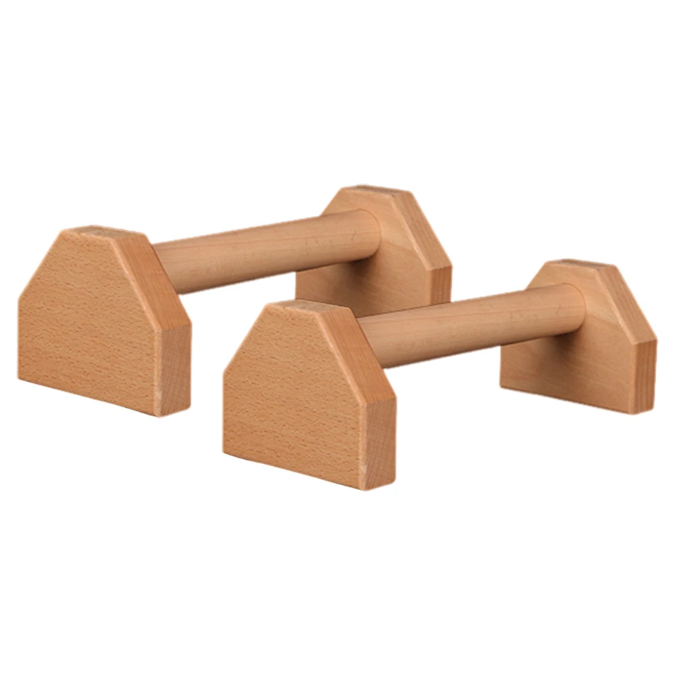 Wooden Push-Up Stand Push-Up Bar Non Slip Push Ups Rack Heavy Duty Push ...