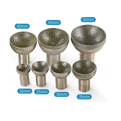 Diamond Mounted Point Head Spherical Concave Coarse Grinding Bit for ...