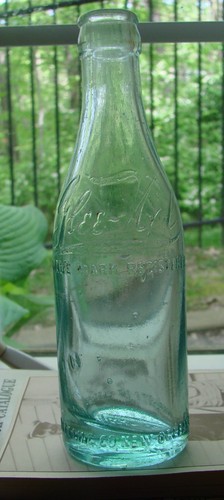 RARE Glee-Nol Soda Bottle New Orleans LA Coke Copycat Imitator Knockoff ...