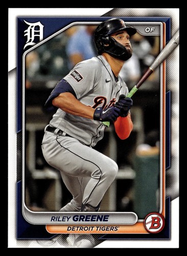 Riley Greene 2024 Bowman #16 Detroit Tigers BASEBALL CARD | eBay