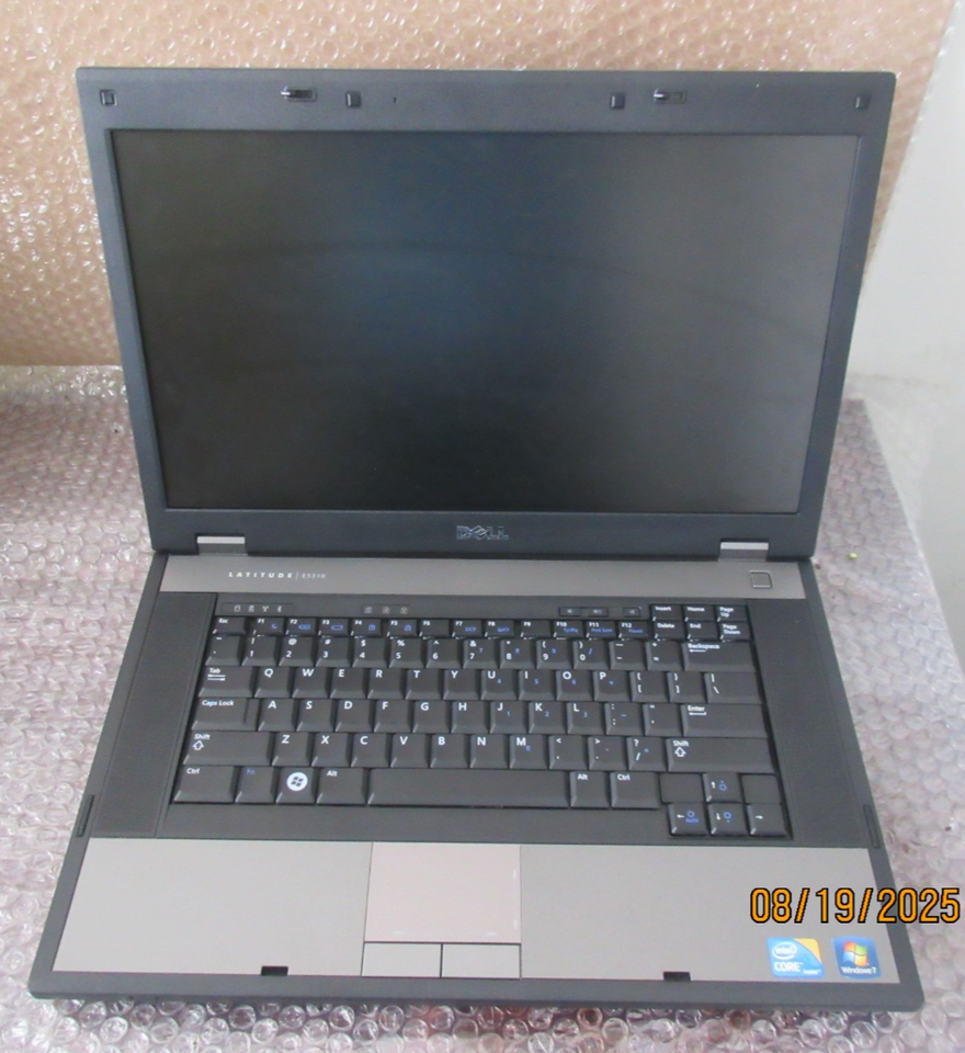 Dell Latitude E5510 | i5 M-580 | 4GB DDR3 | 15.6" | NO SSD | No BATTERY ...