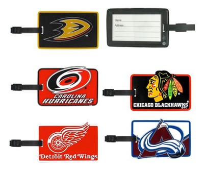 NHL Soft Rubber Luggage and Bag Tag - Pick Your Team | eBay