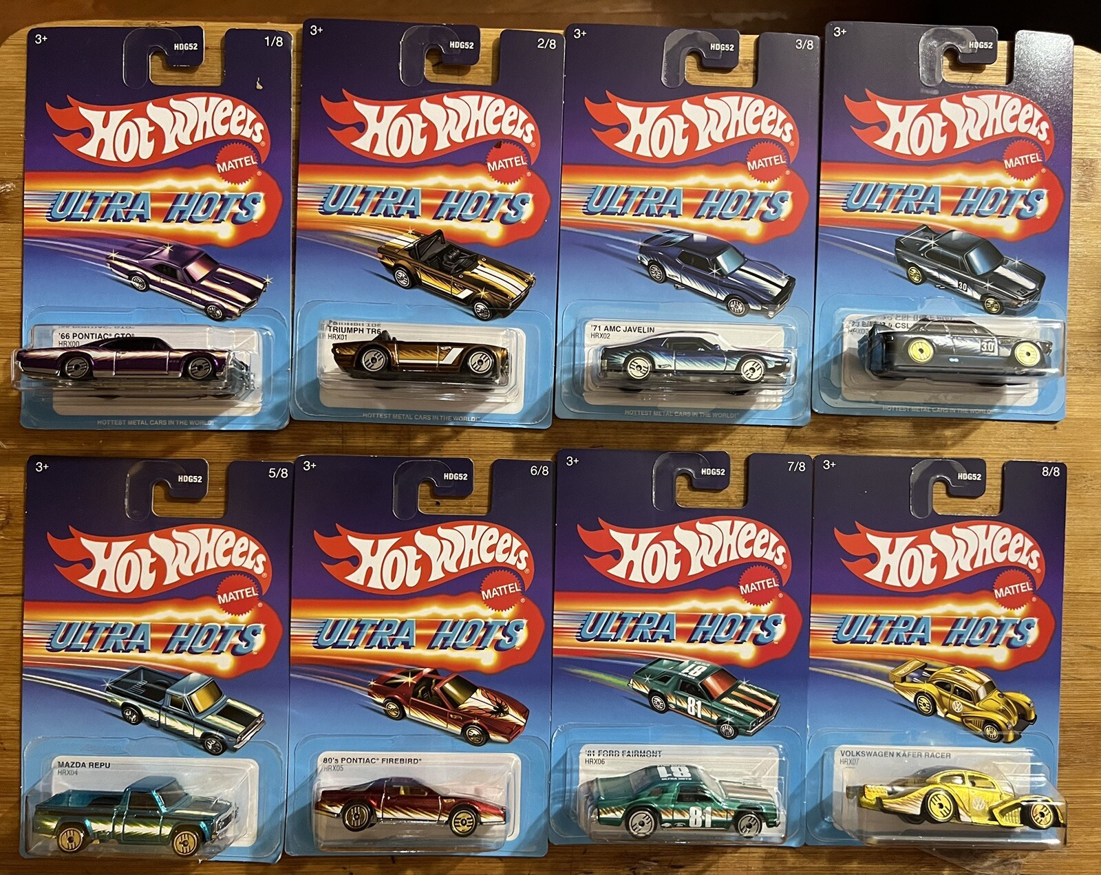 2024 HOTWHEELS ULTRA HOTS NEW SERIES TARGET EXCLUSIVE SET OF 8 NEW ...