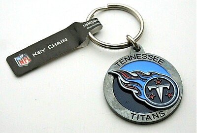 Tennessee Titans NFL Football Team Logo Key chain NOS 2010 New Siskiyou ...