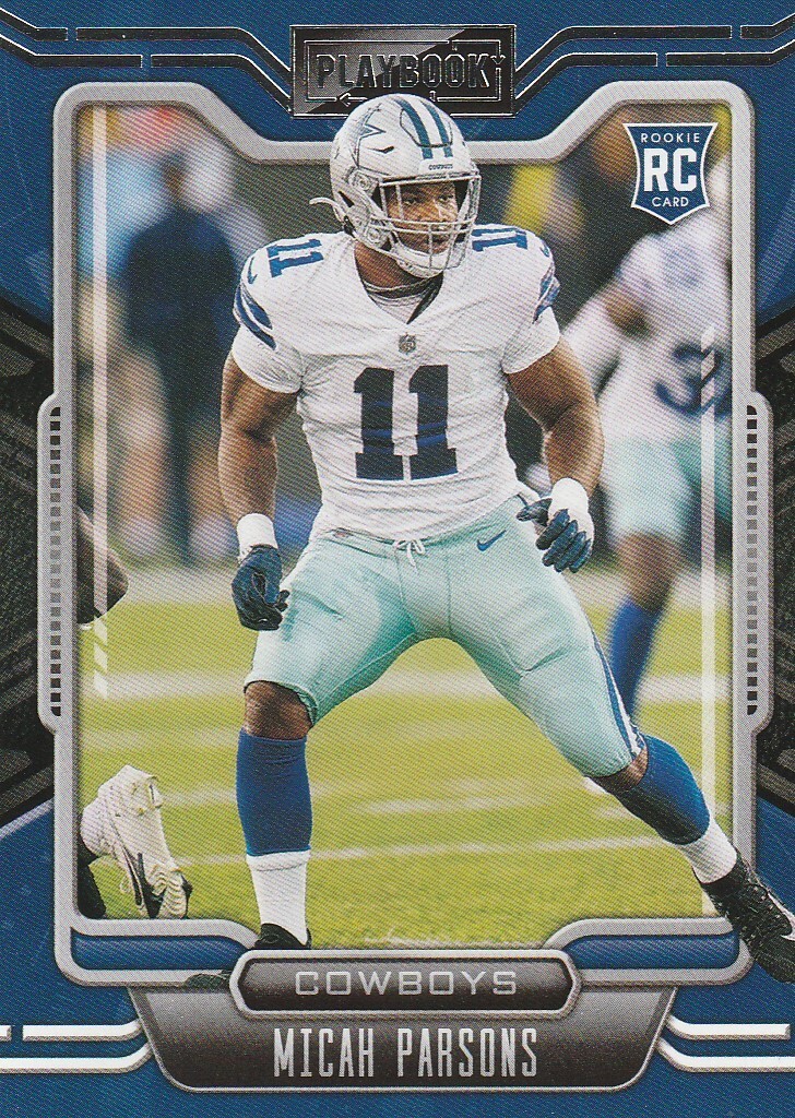 MICAH PARSONS 2021 PLAYBOOK ROOKIE CARD 145 DALLAS COWBOYS | eBay