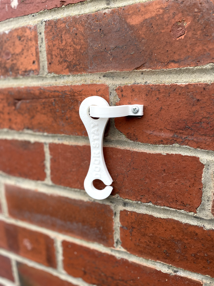 (2-Pack ) French & Patio Door Stay® /Holder/Restraint/Retainer Hook ...