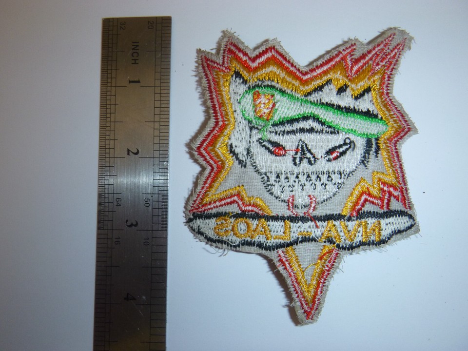 NVA / LAOS - Patch - Green Berets Black Ops - Shell Burst - Vietnam War ...