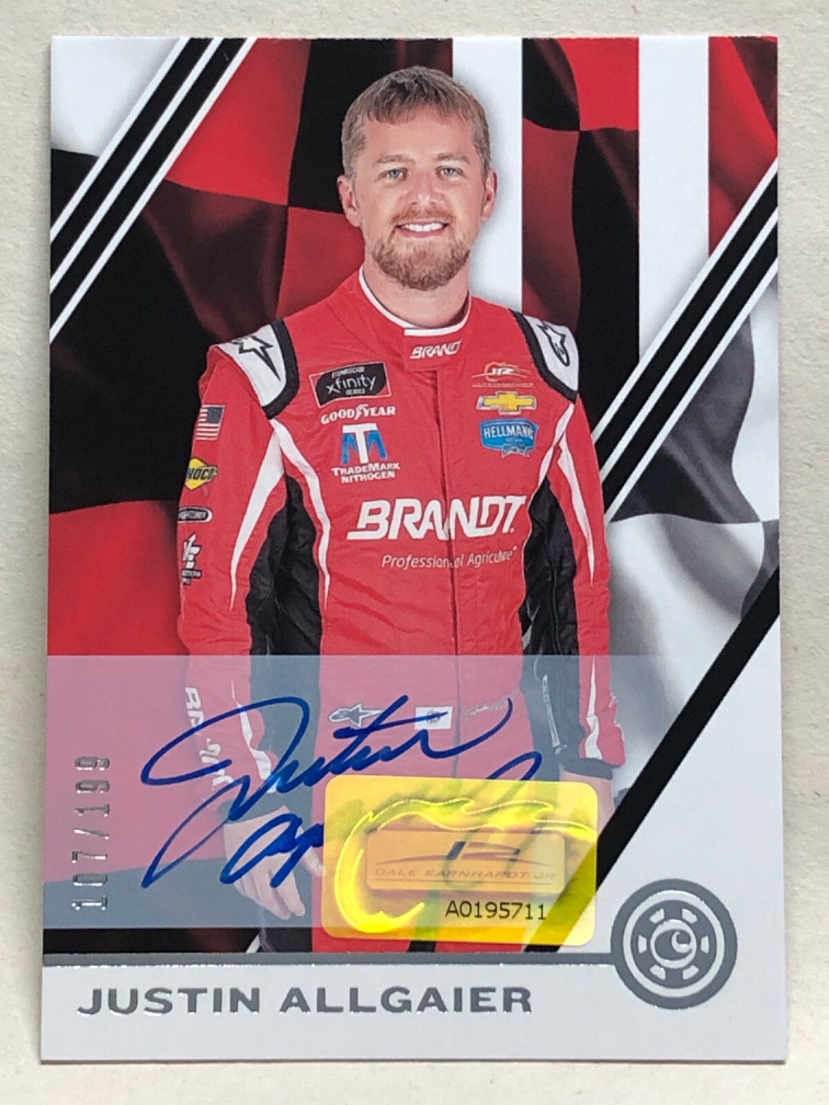 Justin Allgaier 2020 Chronicles NASCAR #20 Pedal to the Metal Price ...