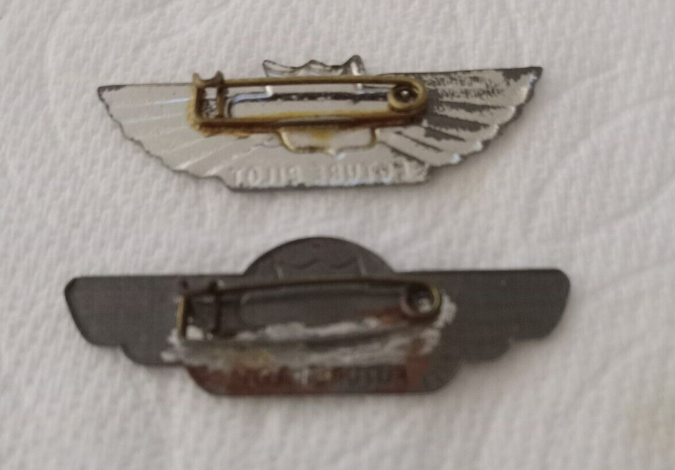 RARE 1960s/70s United Airlines "Future Pilot" Wings Pins (2) | eBay