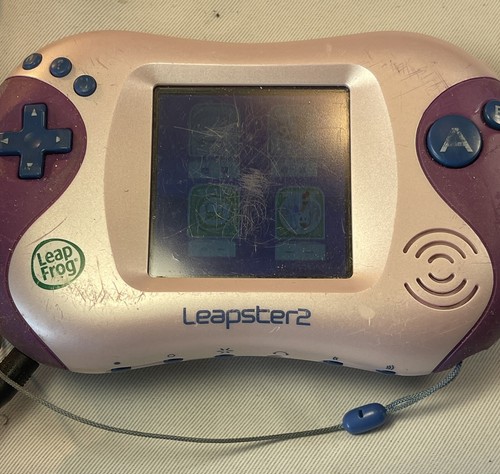LeapFrog Leapster 2 Learning Handheld Game System tested, works! | eBay