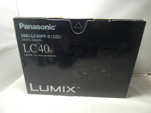 Panasonic LUMIX DMC-LC40 3.9MP Digital Camera 33-100 Leica Zoom w ...