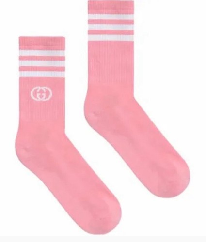 Gucci X Adidas Ankle Sock Pink/white Size M | eBay
