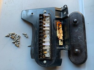 1965-1972 Mercedes Benz W108 280SE Fuse Box Panel with Cover | eBay