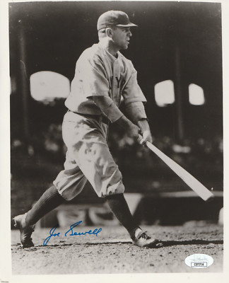Joe Sewell Autographed 8x10 New York Yankees HOF JSA Free Shipping I571 ...