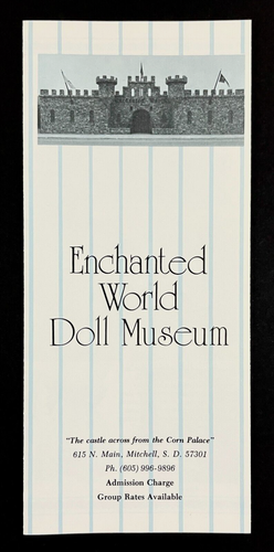 1980s Enchanted World Doll Museum Castle Mitchell South Dakota Vintage ...