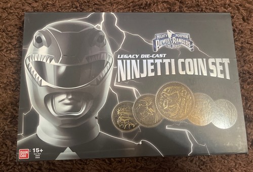 Mighty Morphin Power Rangers Movie Legacy Diecast Ninjetti Morpher Coin ...