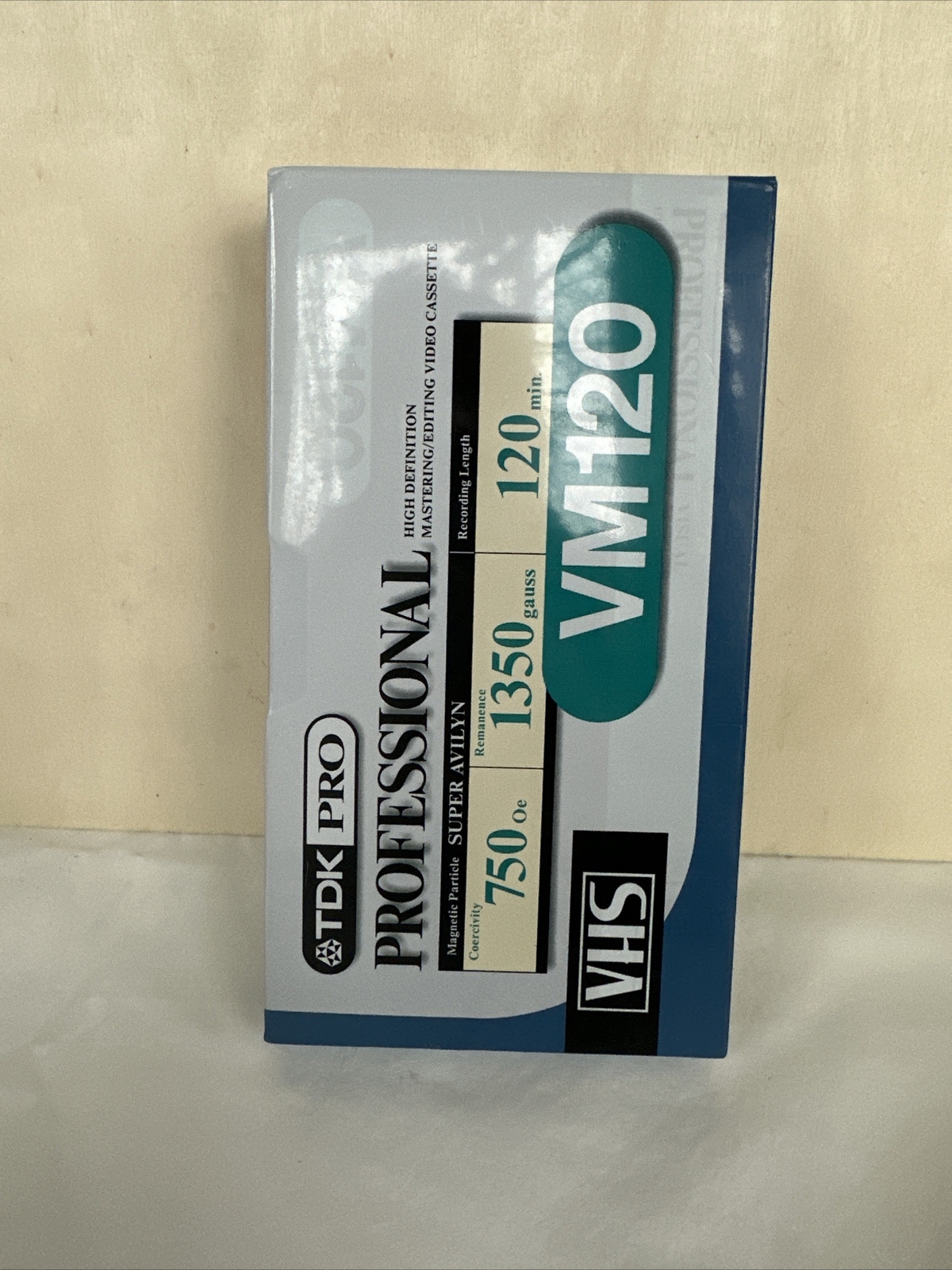 TDK Professional VM120 High Definition Blank VHS Super Avilyn | eBay