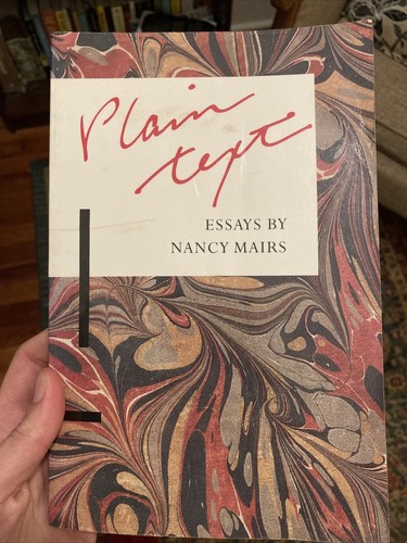 Plaintext : Essays by Nancy Mairs (1992, Trade Paperback) for sale ...